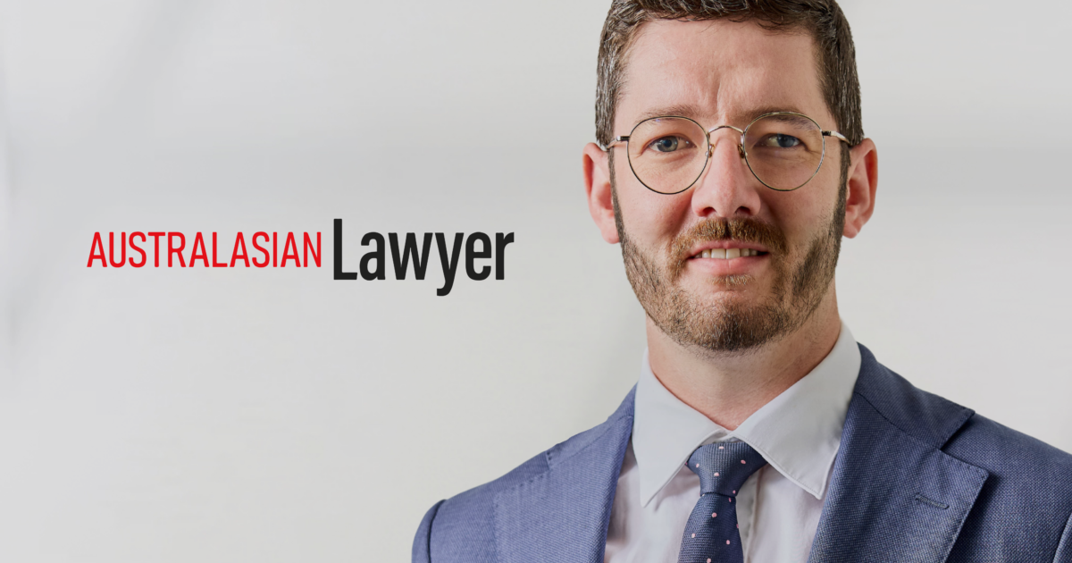 DMAW Lawyers • DMAW Lawyers' Patrick Kerin features on Australasian Lawyer